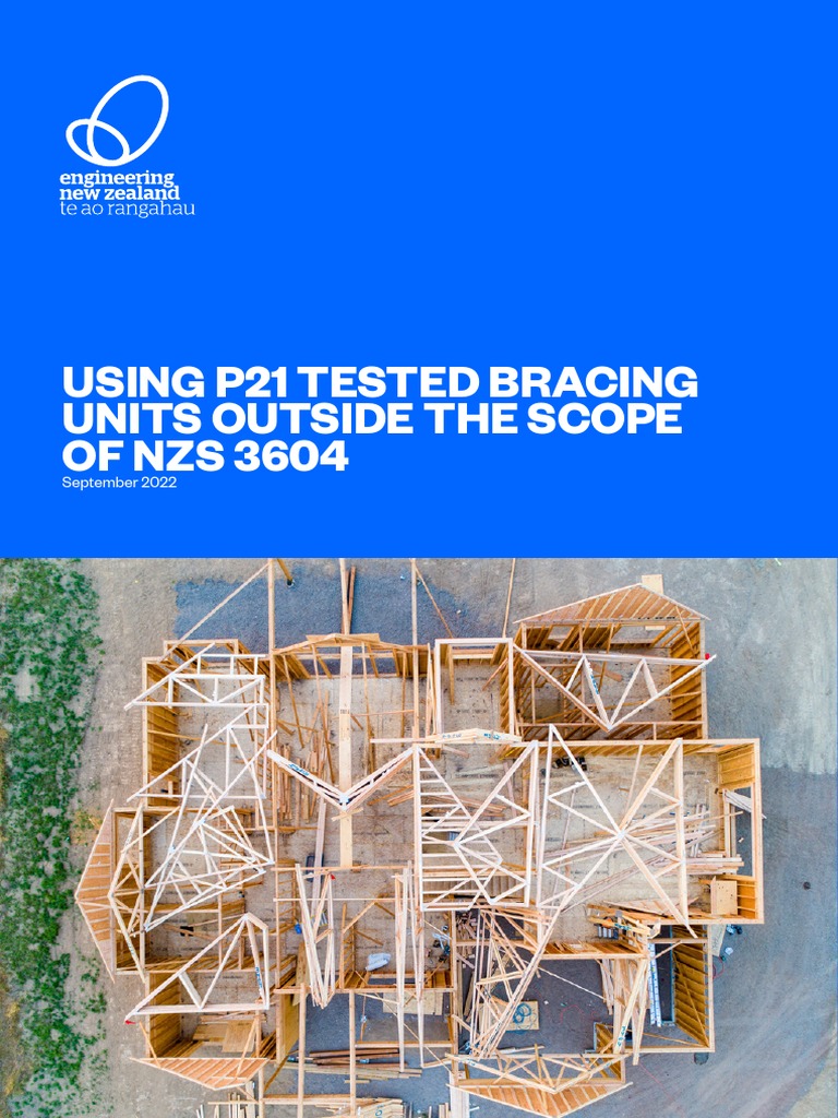ENZ - Using P21 Bracing Units Outside The Scope of NZS3604 | PDF ...