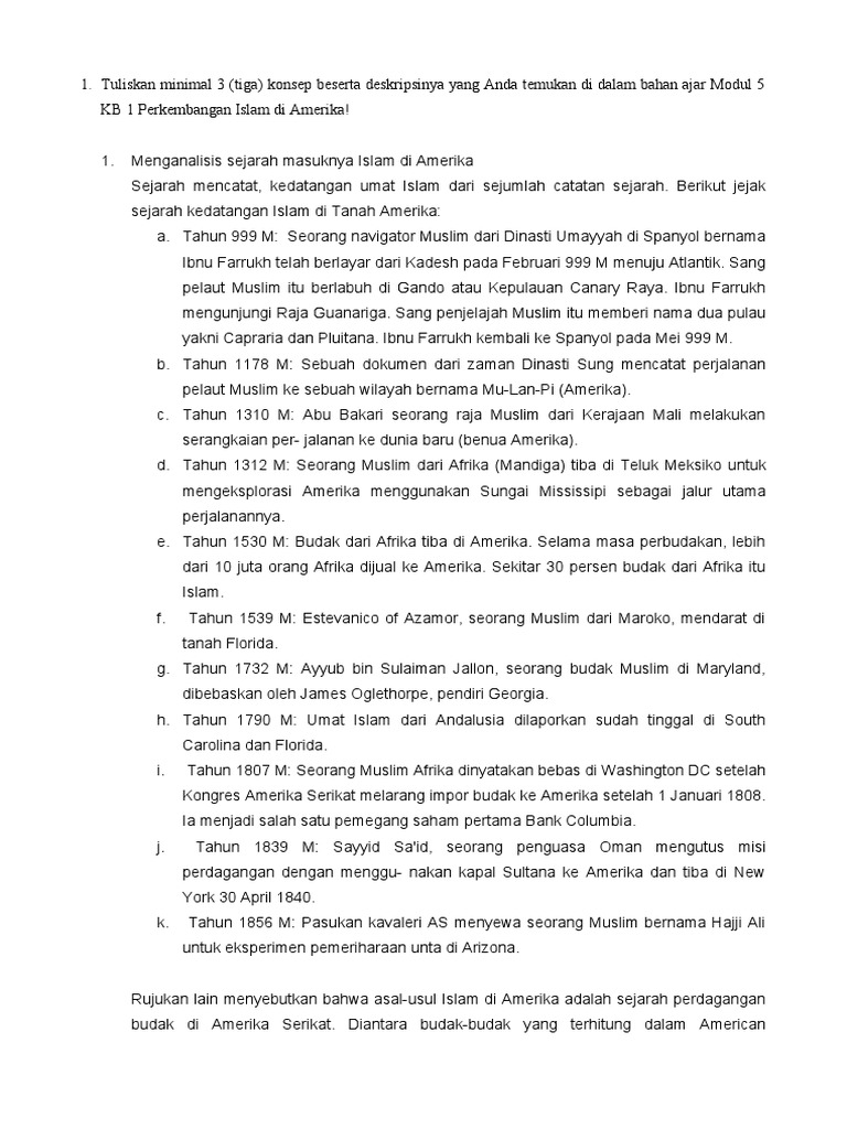 Analisa Bahan Ajar Modul 5 KB 2 | PDF