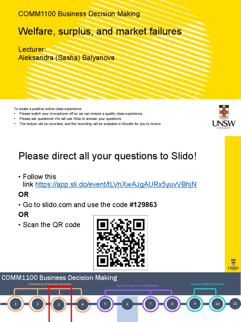 COMM1100 Week 3 Lecture Slides New | PDF | Economic Surplus | Market ... COMM1100 Week 3 Lecture Slides New | PDF | Economic Surplus | Market ...