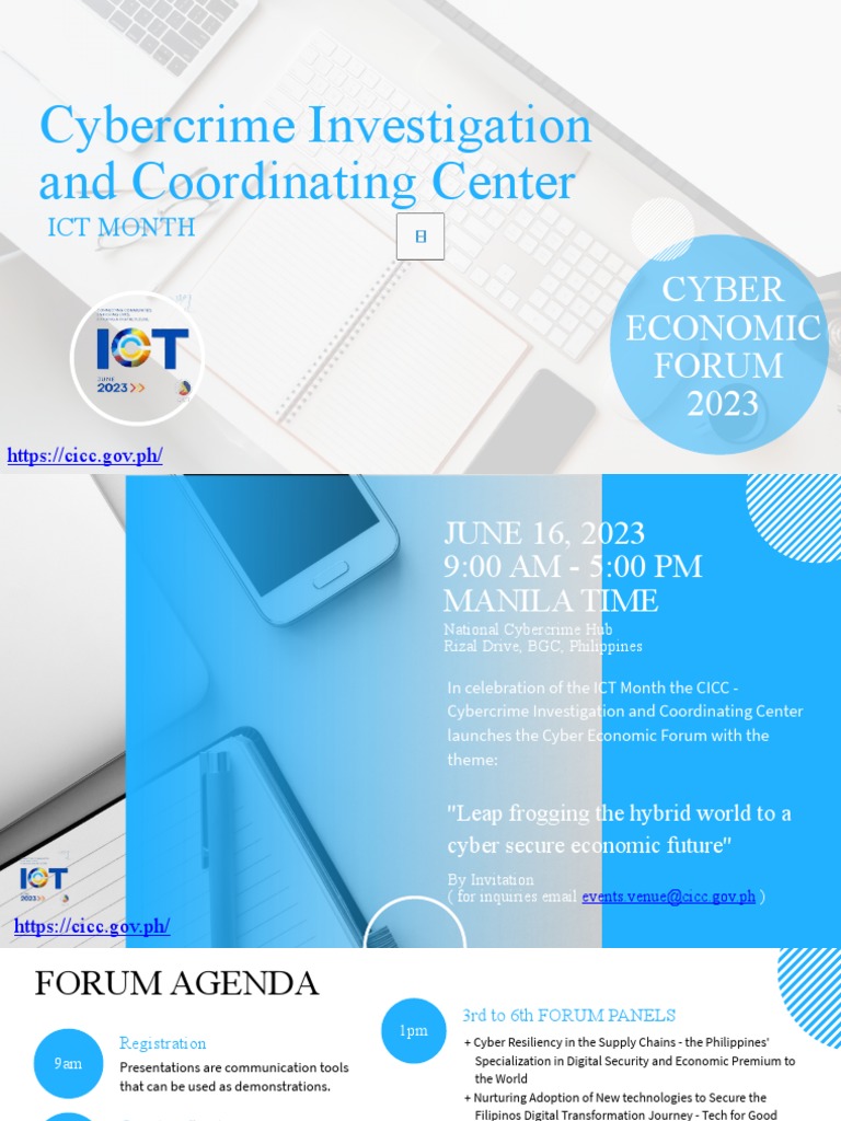 Cybersecurity Forum for Experts | PDF | Cybercrime | Philippines