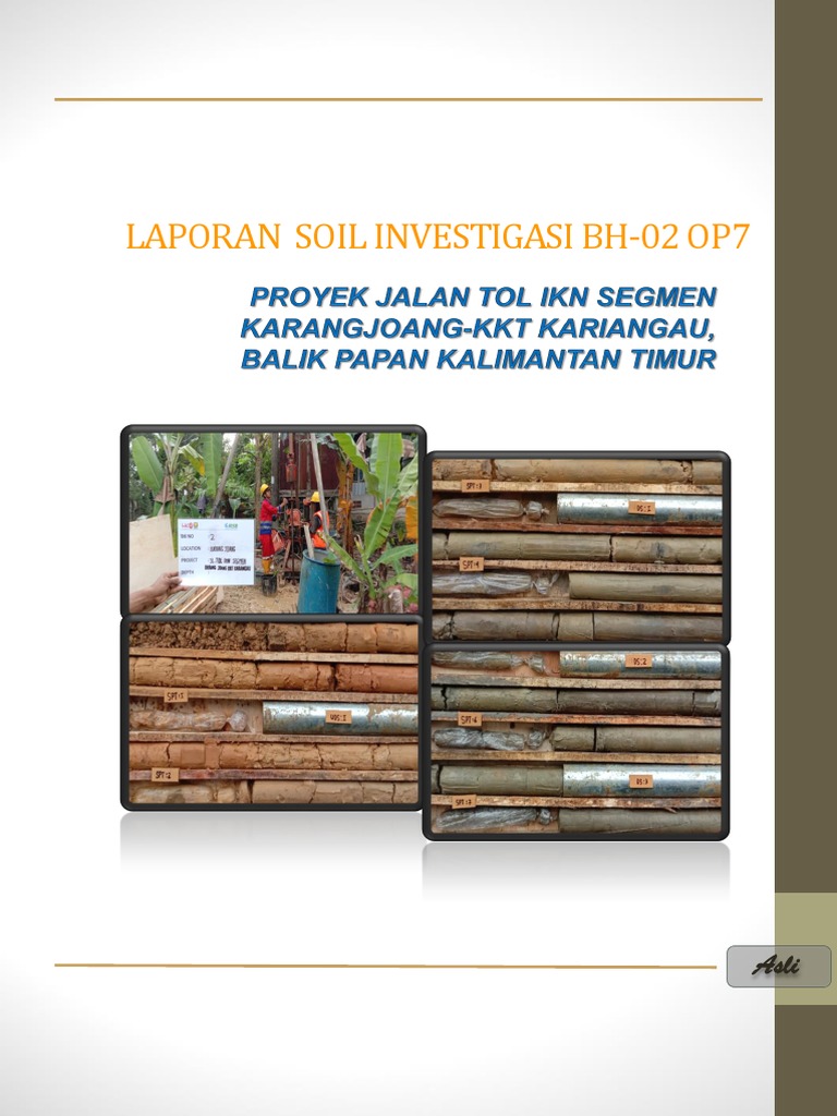 Draft Soil Investigation Report BH-02 OP7 | PDF