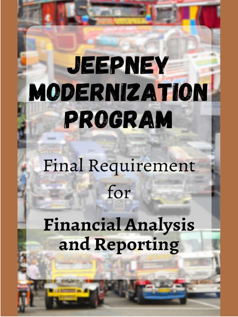 Jeepney Modernization Program | PDF