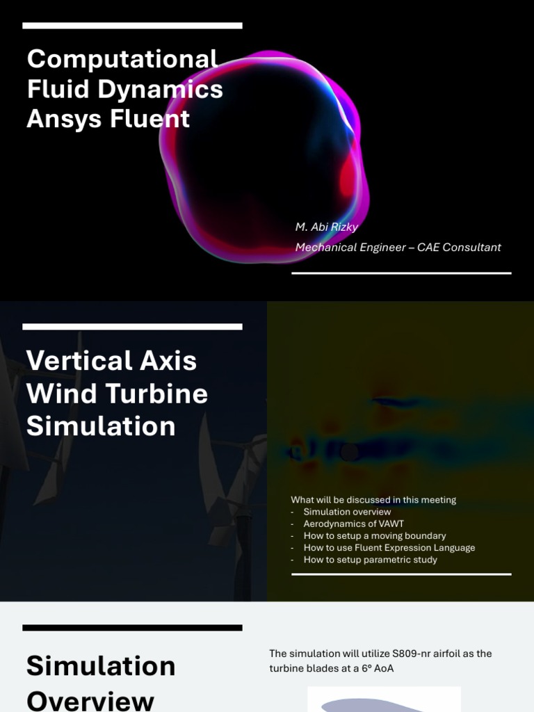 Computational Fluid Dynamics - Ansys Fluent | PDF | Turbine | Computational Fluid Dynamics