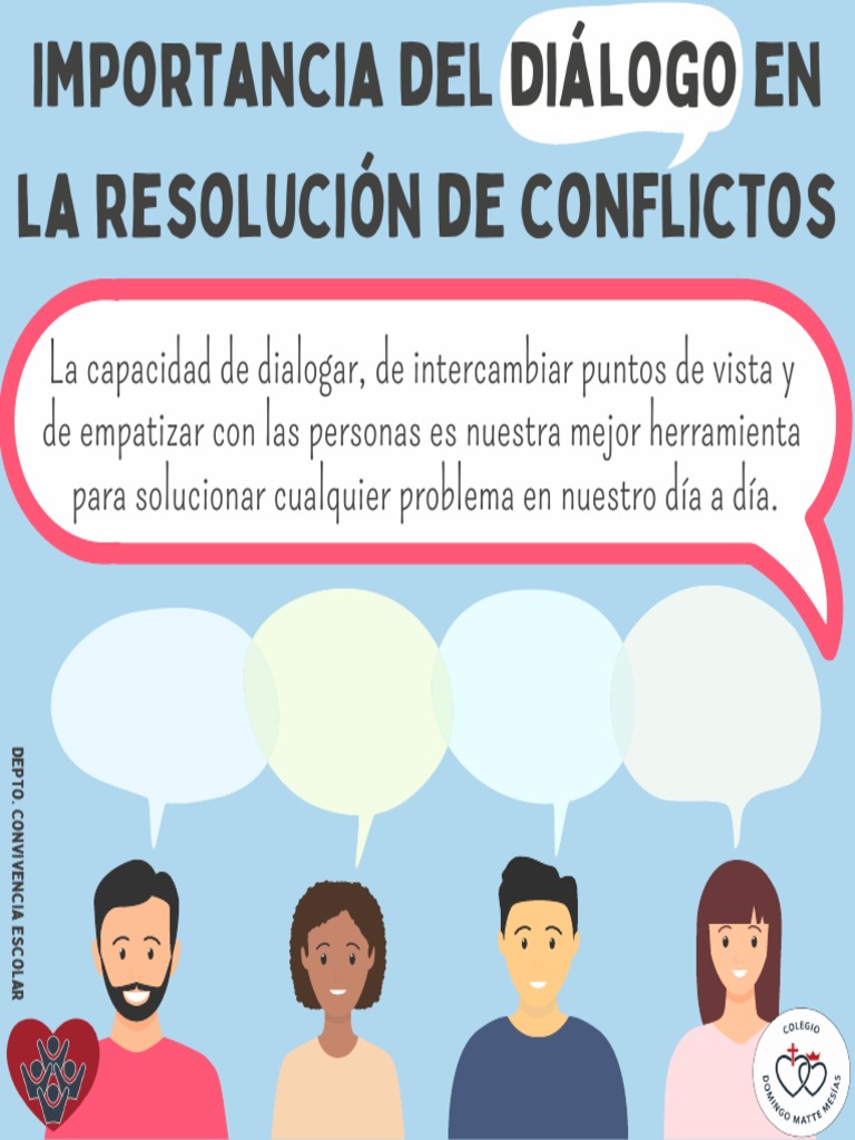 Diálogo: Clave para Resolver Conflictos | PDF