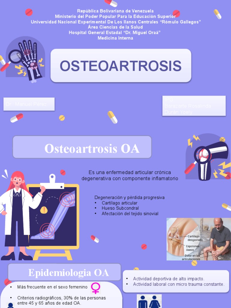 Guía Completa sobre Osteoartrosis | PDF | Osteoartritis | Articulación