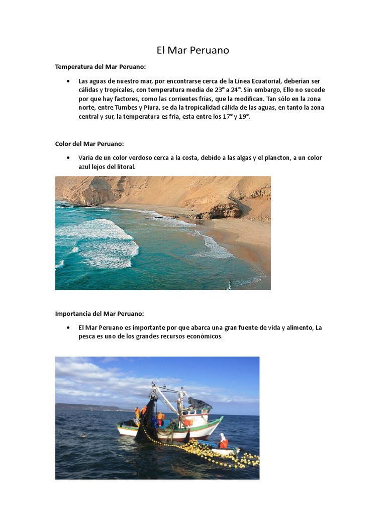 El Mar Peruano | PDF