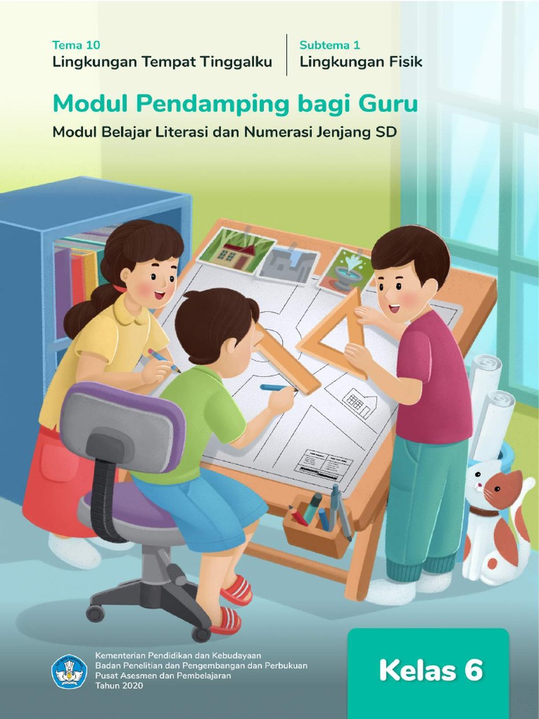 (WEB) Modul Pendamping Guru Kelas 6 Tema 10 Subtema 1 | PDF | Ilmu Sosial