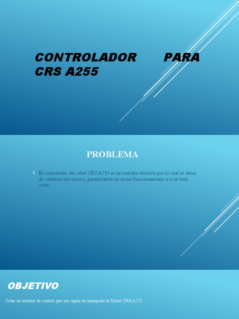 Controlador CRS A255-2 | PDF