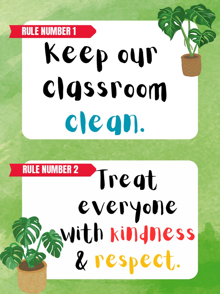 Class Rules | PDF
