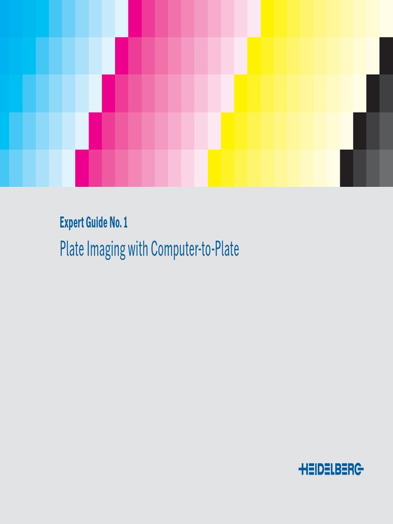 Heidelberg Plate Imaging With CTP | PDF | Graphic Design | Printing