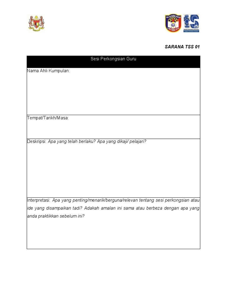 Tool Kit 1 Tss Teacher Sharing Session Pdf