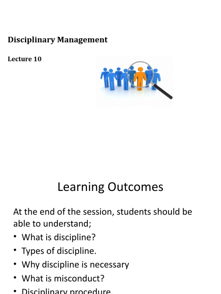 Understanding Disciplinary Management | PDF | Disciplines | Punishments