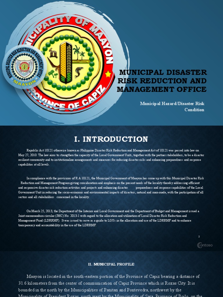 MDRRMO - Hazard & Disaster Risk Condition (KALAHI) | PDF | Disaster ...