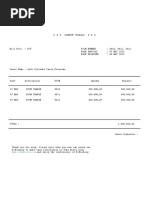 Hotel Room Invoice Template | PDF