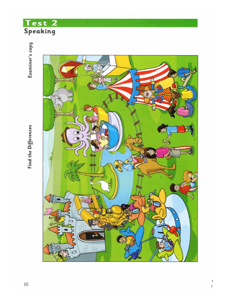 Flyers1 Test 2 Speaking | PDF