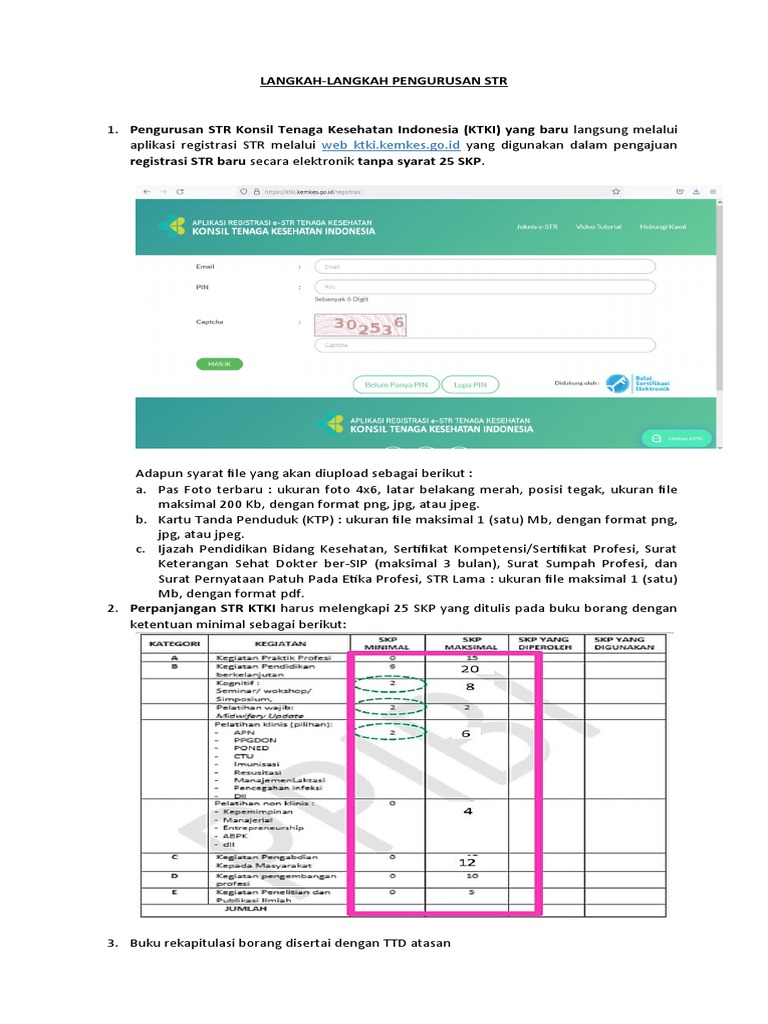 Proses Pengurusan dan Perpanjangan STR | PDF | Pengelolaan Keuangan & Uang