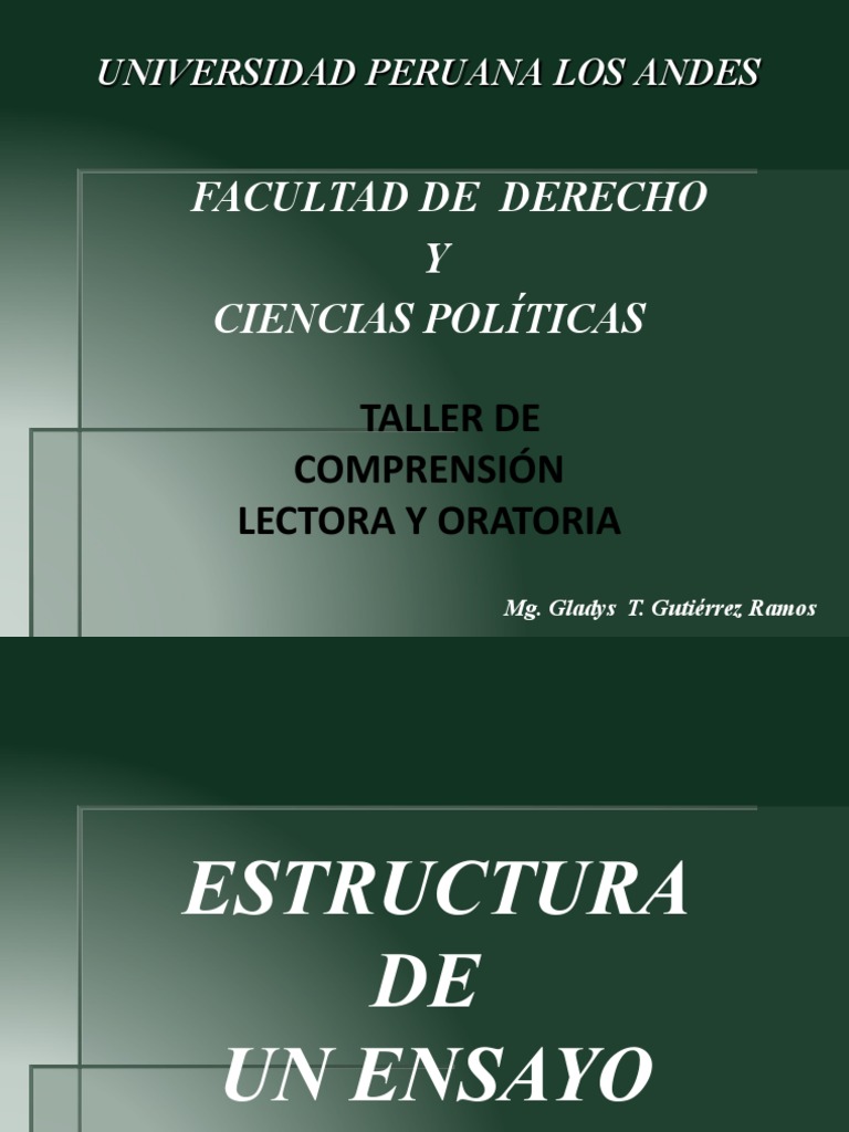IV Unidad-Comprensión Lectora | PDF | Ensayos