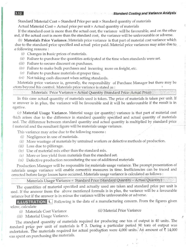 Numerical Variance Analysis | PDF