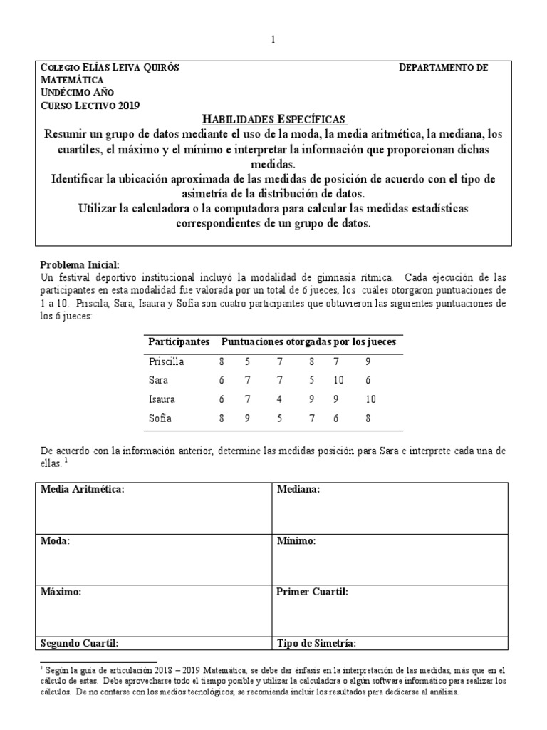 Estadística | PDF | Oblicuidad | Modo (Estadísticas)