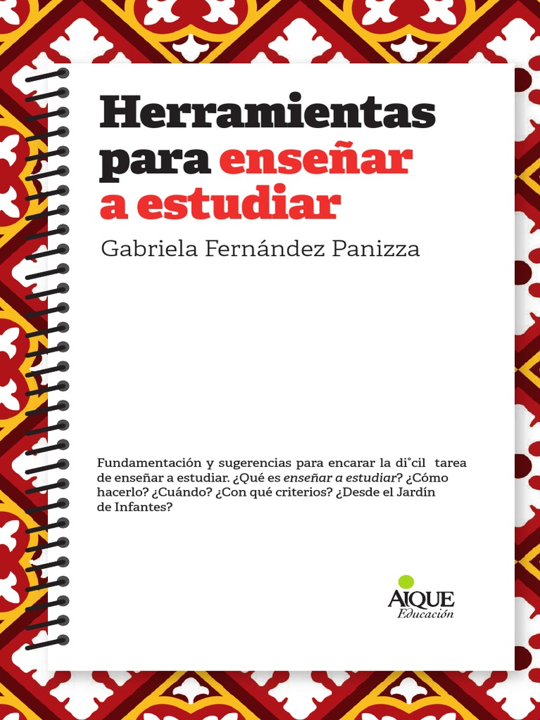 Herramientas para Ensenar A Estudiar | PDF | Aprendizaje | Memoria