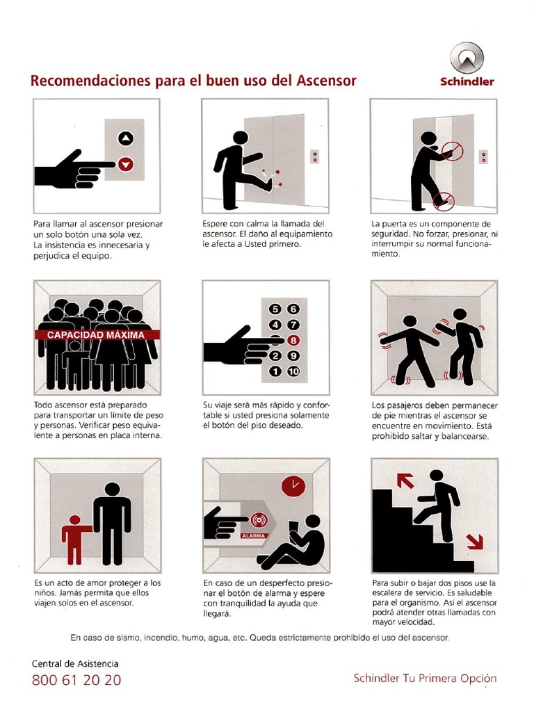 Manual Buen Uso Ascensor | PDF