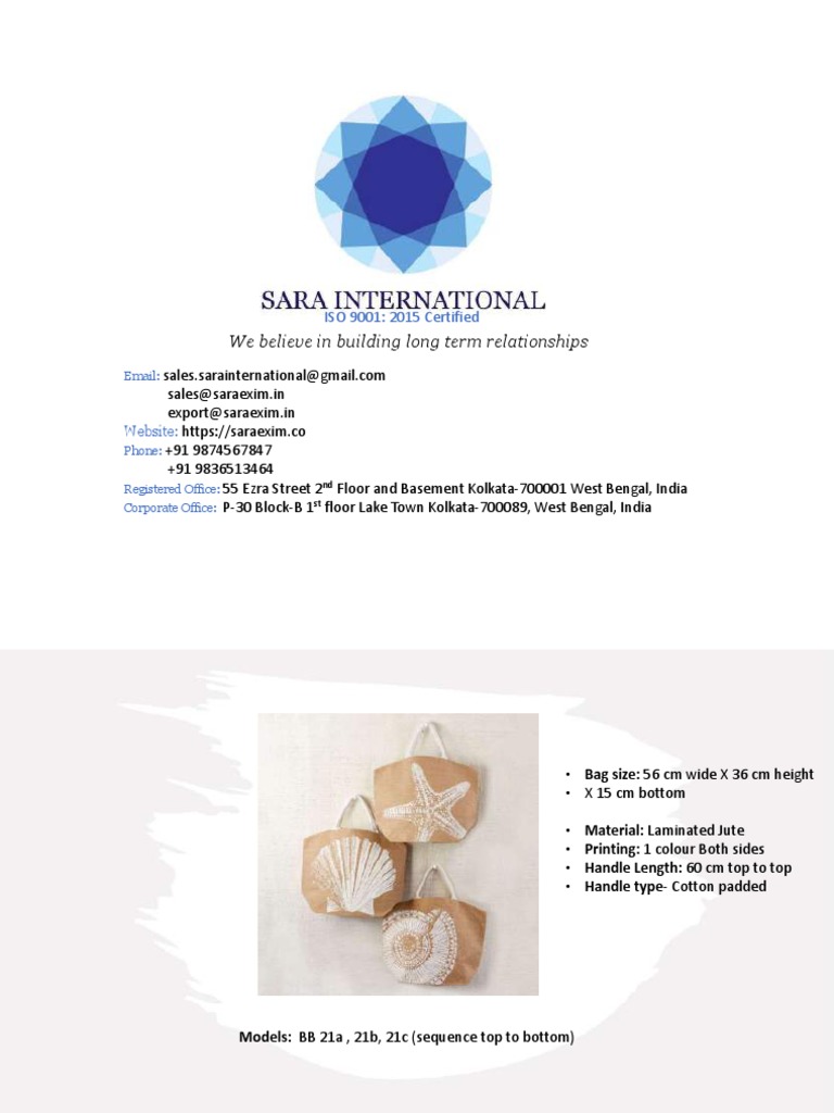 Design Bags Catalog June 2023 | PDF | Jute | Textiles