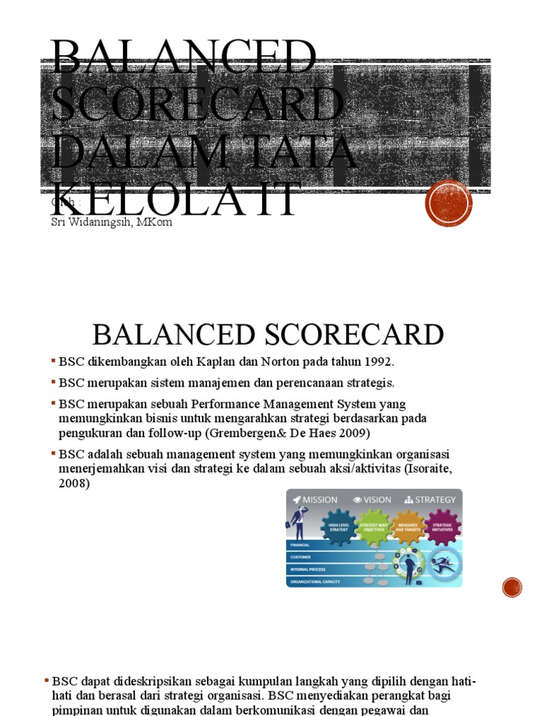 Balanced Scorecard | PDF | Bisnis