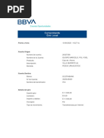 Recibo Bancomer | PDF