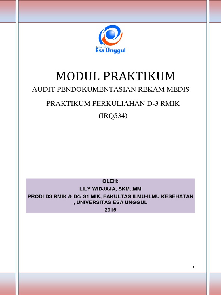 Audit Pendokumentasian RM | PDF