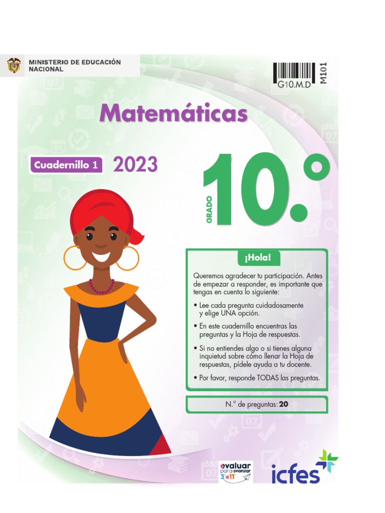 Cuadernillo Matematicas 10-1-230603 111013 | PDF