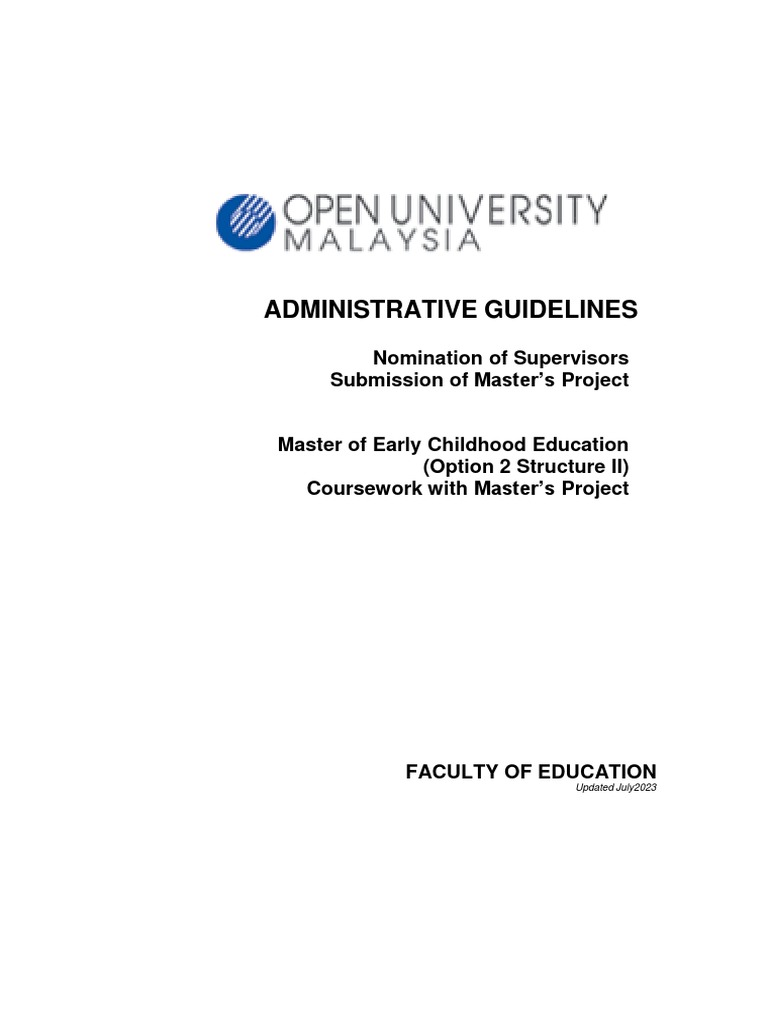 MECHE Supervisor Nomination Guide | PDF | Turnitin | Master's Degree