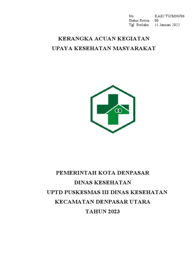 Kak Ukm 2023 | PDF