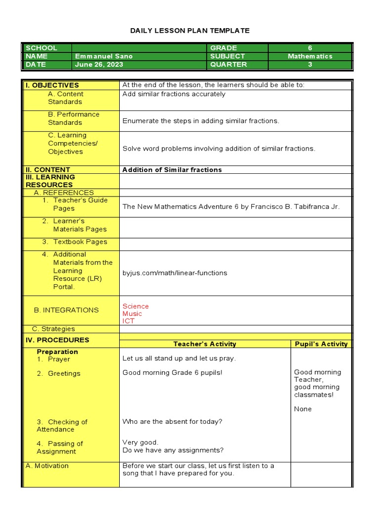 Adding Similar Fraction | PDF