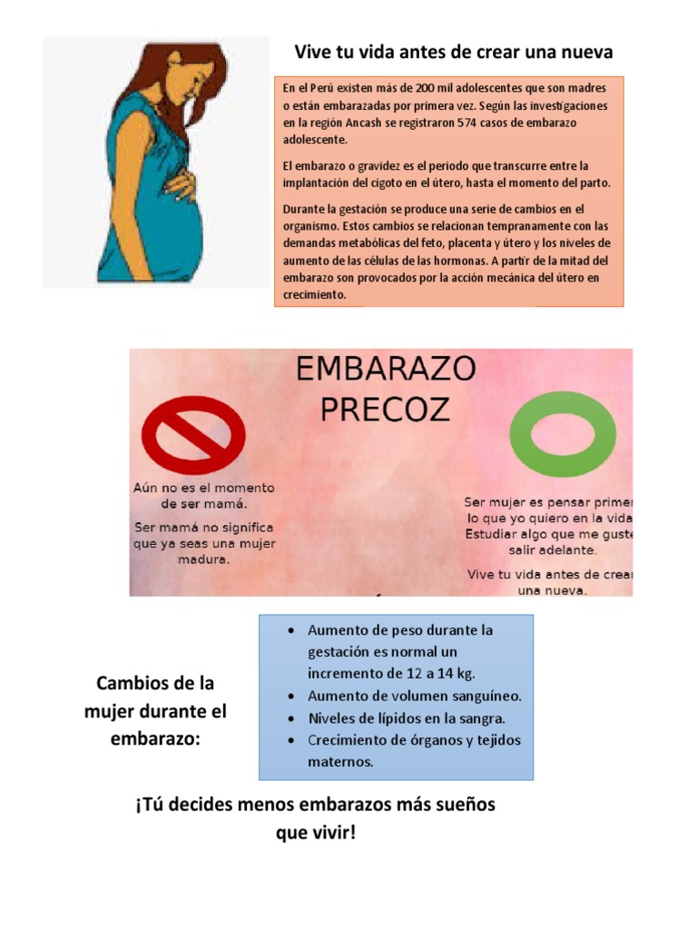 Embarazo Precoz | PDF