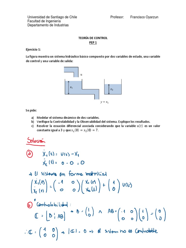 PEP 1 AI 1 - 2023 Pauta | PDF | Algas