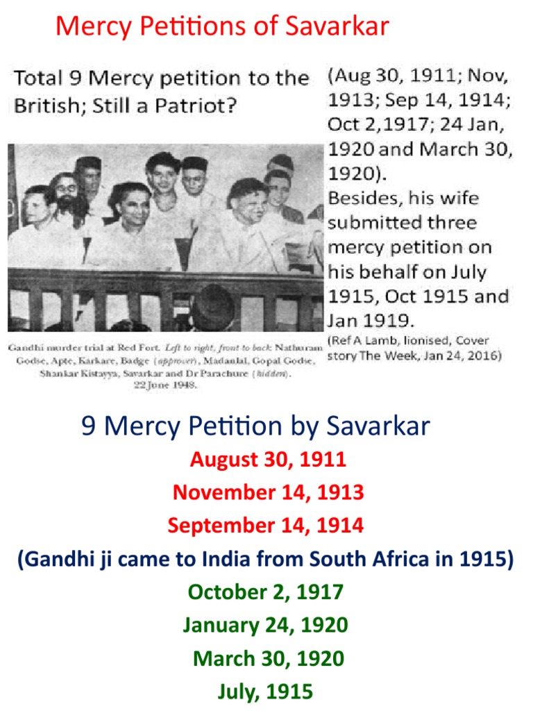 Savarkar's Mercy Petitions & Controversies | PDF | Religion & Spirituality