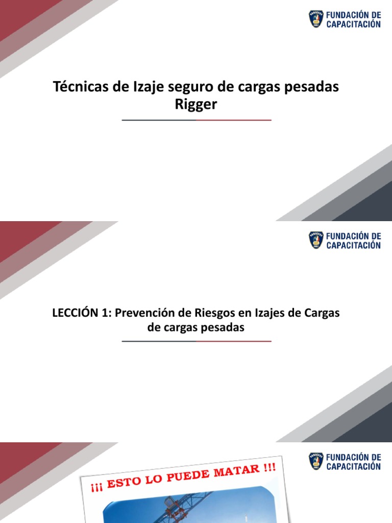Curso Rigger 1 | PDF