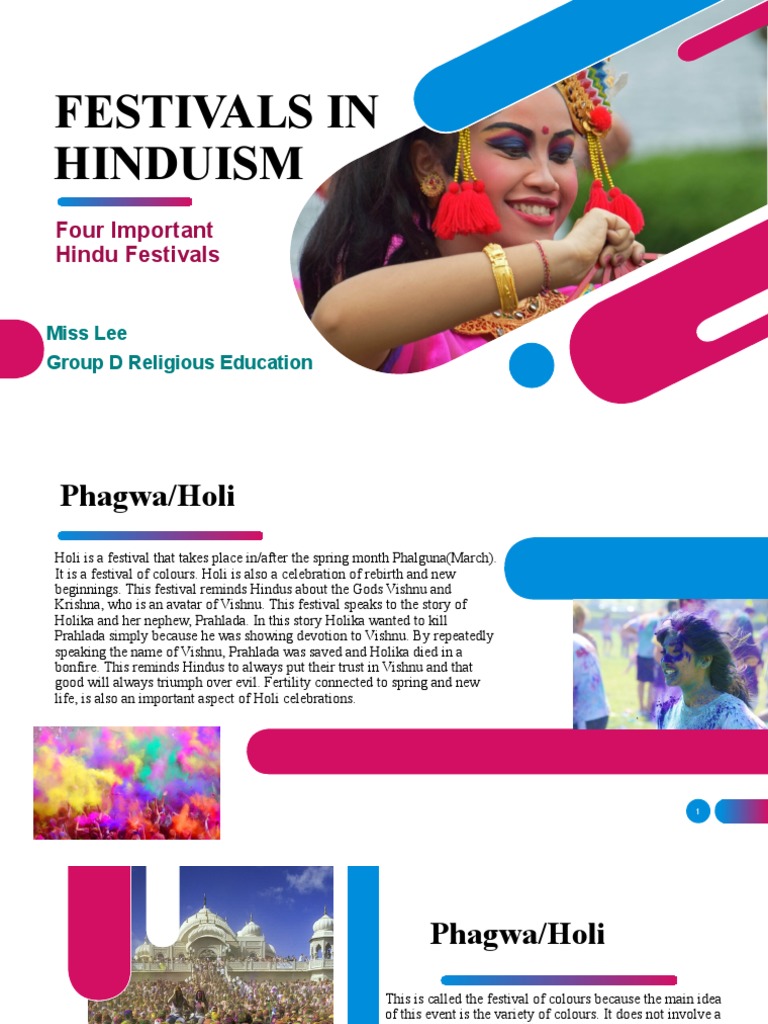 Key Hindu Festivals Explained | PDF | Indian Religions | Asian Ethnic ...