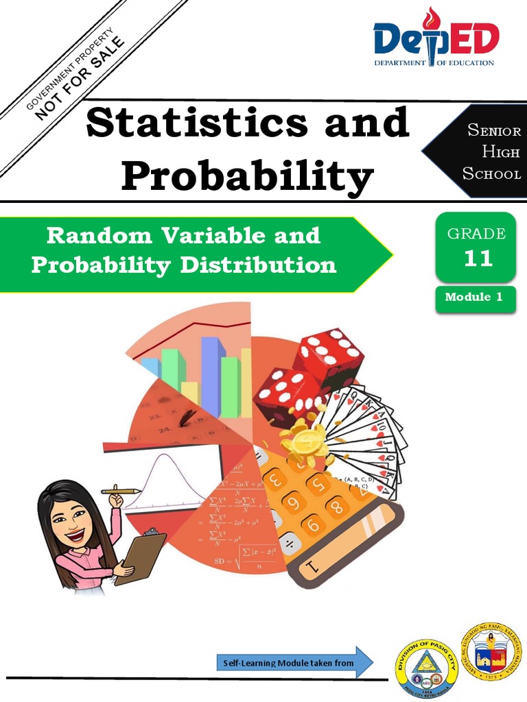 Statistics and Probability Module 1 | Download Free PDF | Probability Distribution | Random Variable