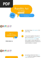 RA 11930: Combatting Online Child Abuse | PDF | Crimes | Crime & Violence