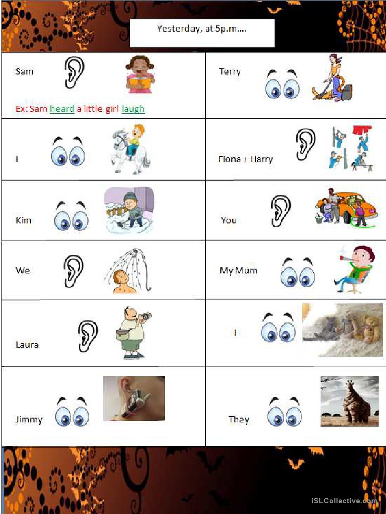 See - Hear Someone Do Something | PDF