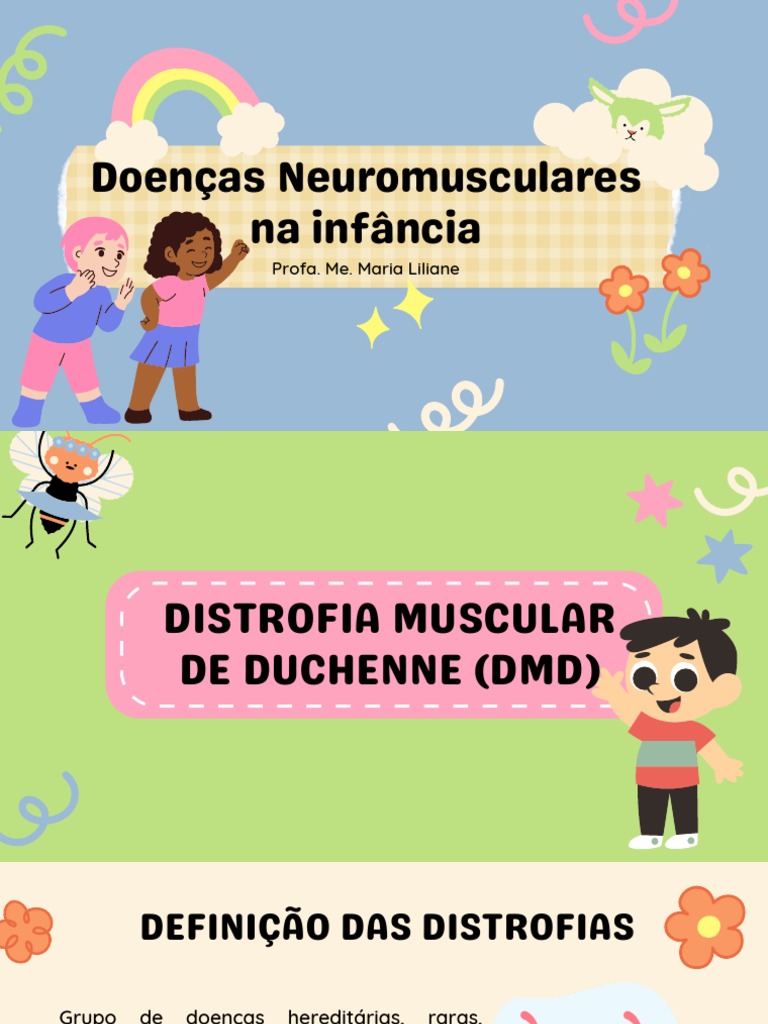 Doenças Neuromusculares Na Infância | PDF | Distrofia muscular | Genética