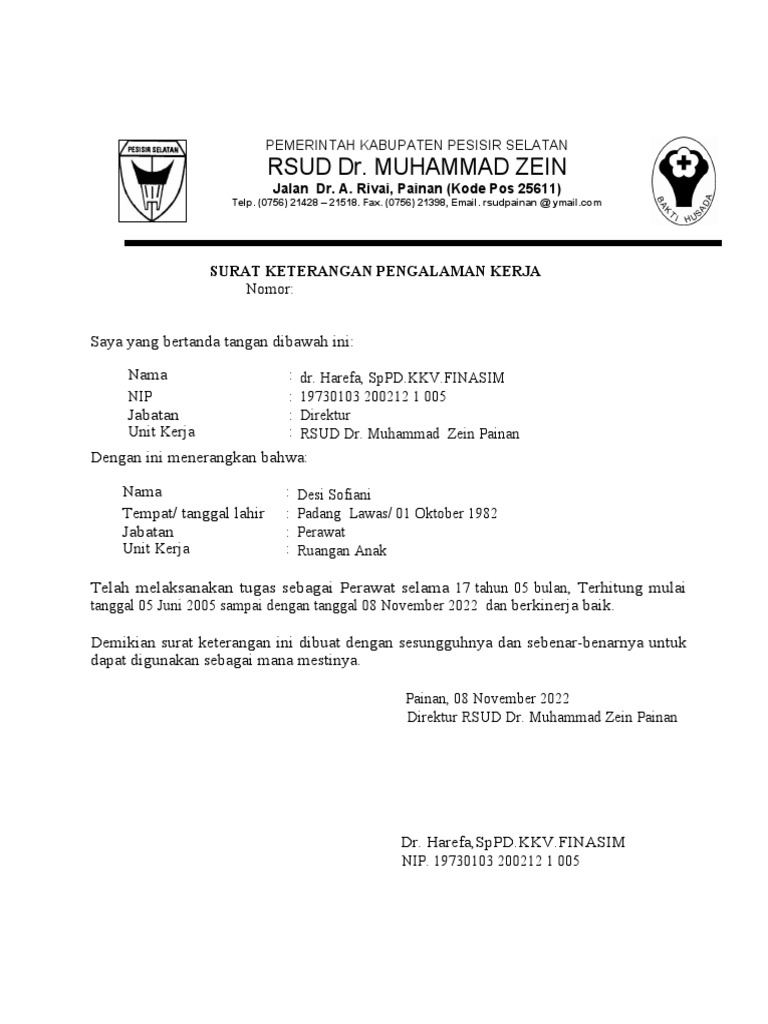 Format Surat | PDF