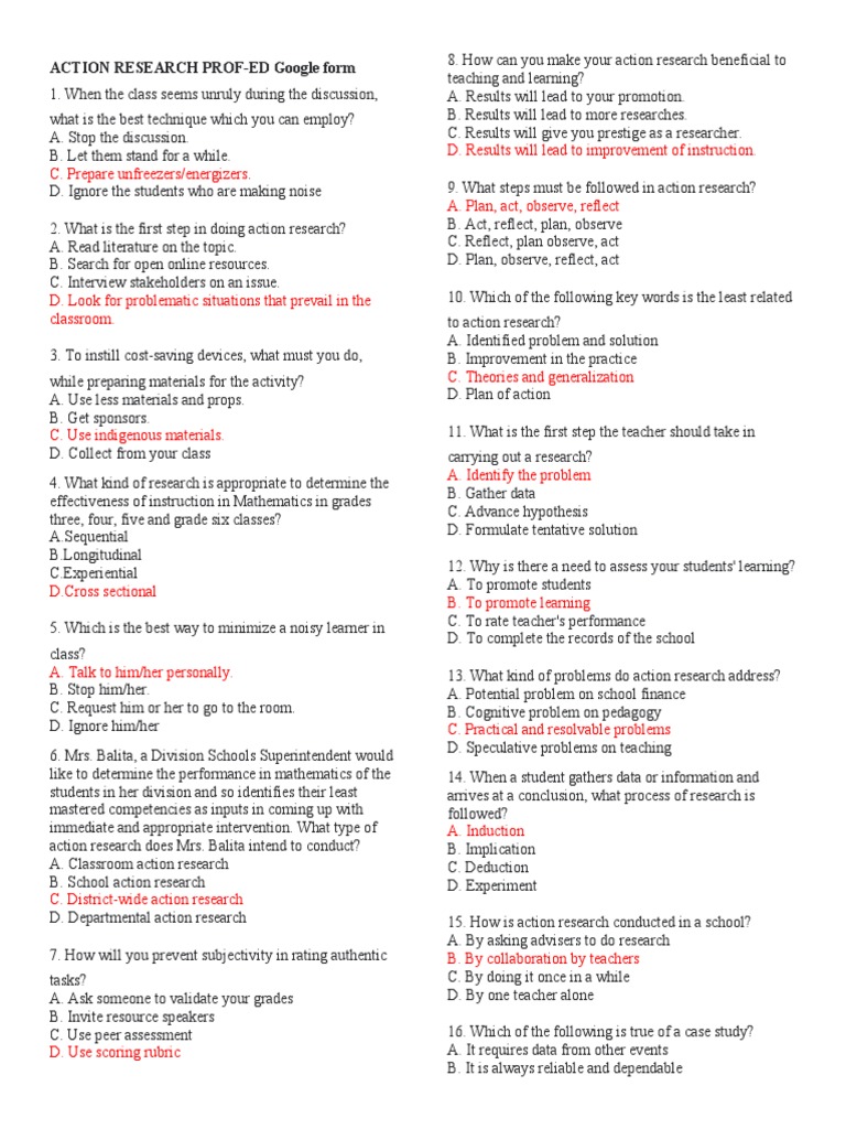 Let Review | PDF | Action Research | Teachers