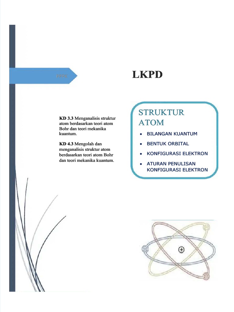 PDF LKPD Bilangan Kuantum Dan Konfigurasi Elektron Compress | PDF