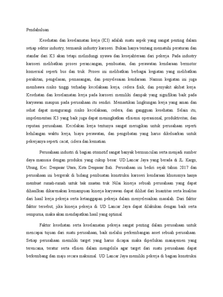 Pendahuluan Pete Pete 2023 | PDF