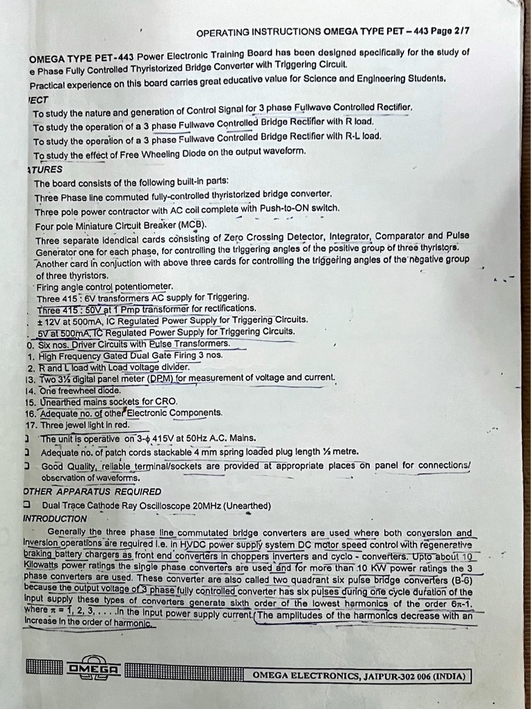 Electric Drives and Control Lab | PDF | Manufactured Goods | Computer Engineering