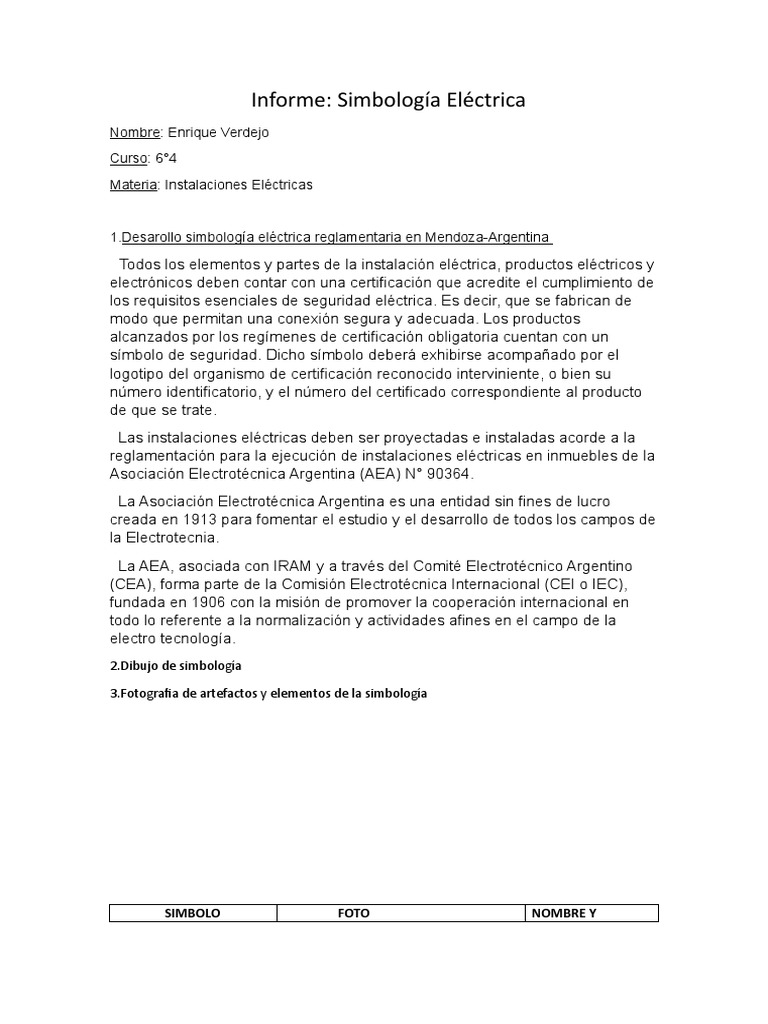 Informe de Instalaciones Electricas | PDF | Ingenieria Eléctrica ... Informe de Instalaciones Electricas | PDF | Ingenieria Eléctrica ...
