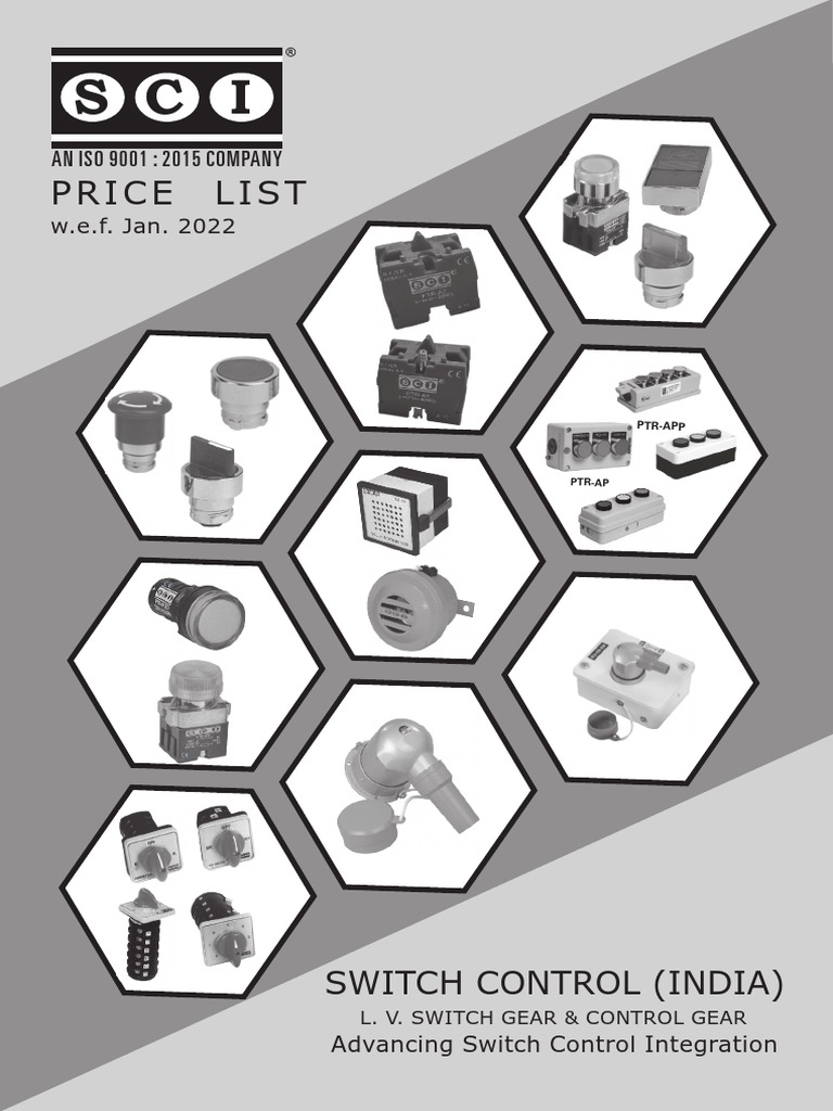 SCI Pricelist | PDF | Switch | Electrical Engineering