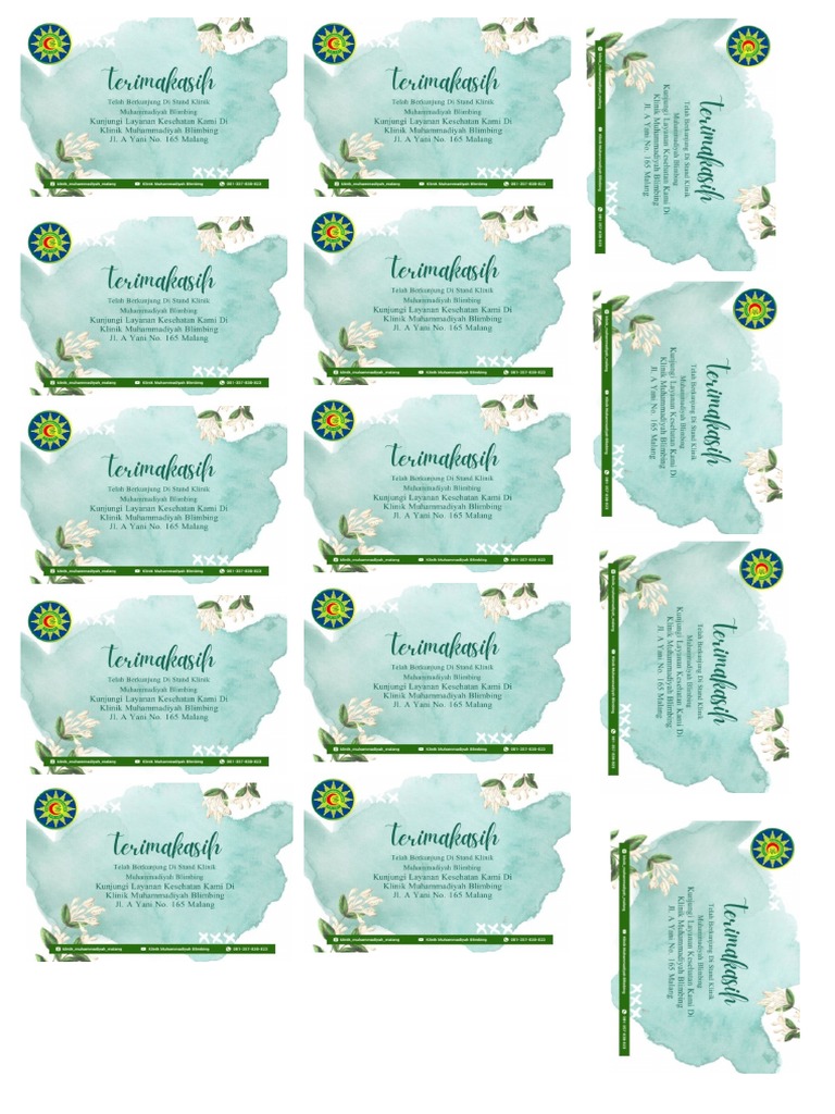 Stiker Terimakasih | PDF